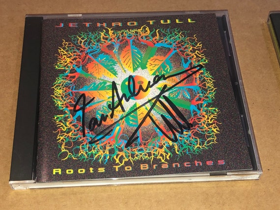 Ian Anderson Signed Autographed JETHRO TULL Roots To Branches | Etsy