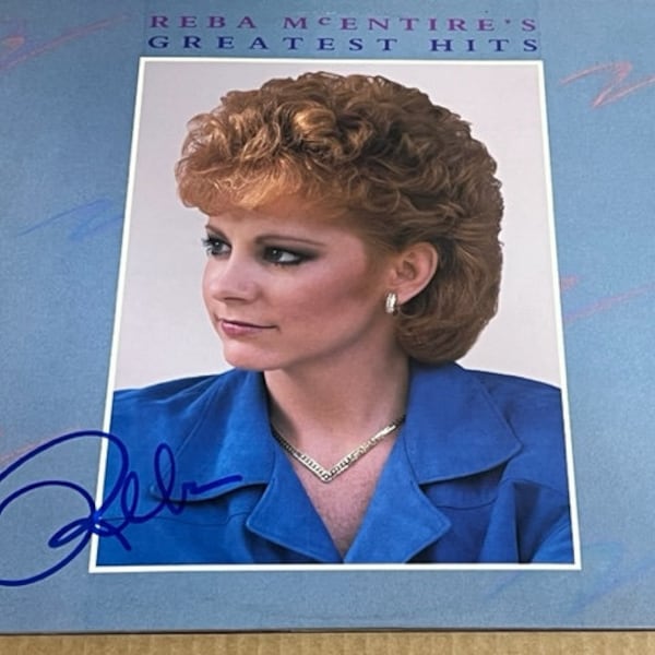Reba Mcentire Autograph - Etsy