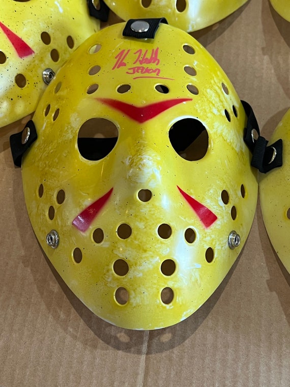 Kane Hodder signed mask Jason Vorhees Friday the 13th - munimoro.gob.pe