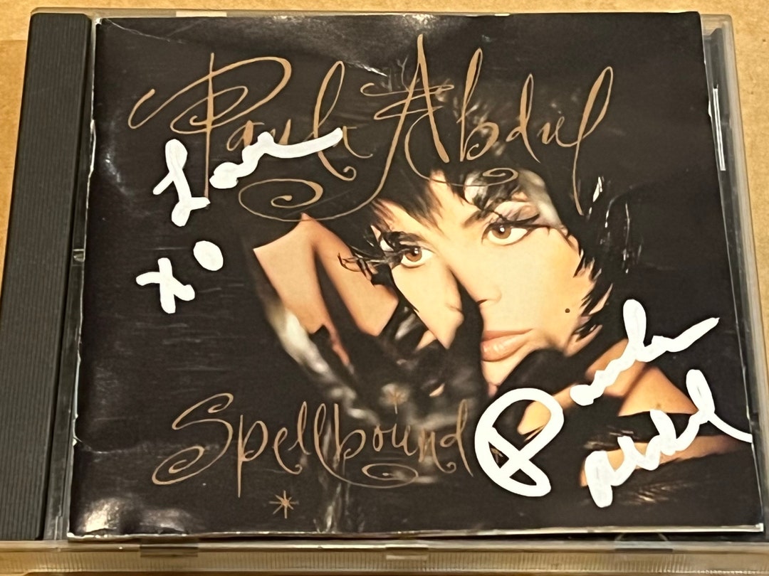 PAULA ABDUL Signed Autographed Spellbound CD Jacket - Etsy
