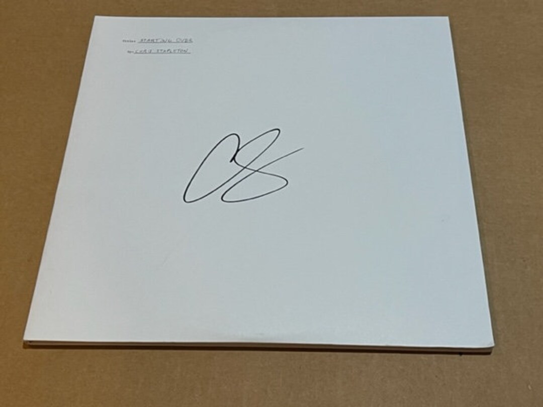 CHRIS STAPLETON Signed Autographed Starting Over Record Album - Etsy