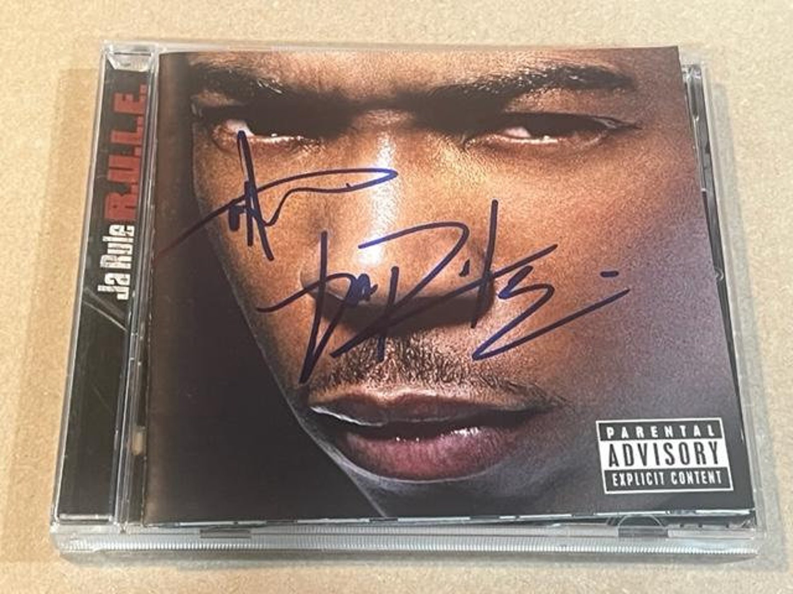JA RULE Signed Autographed R.U.L.E. CD Booklet - Etsy