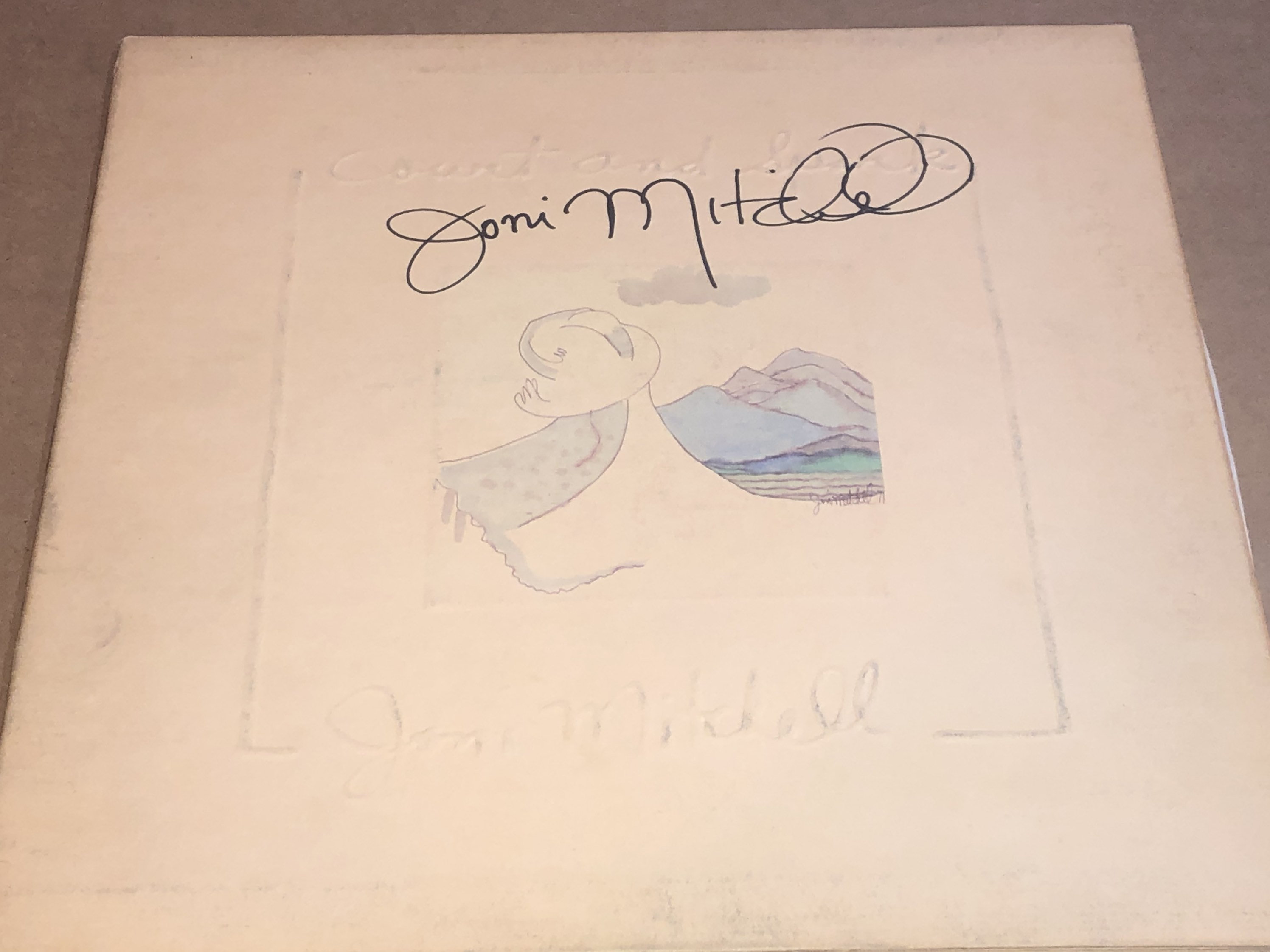 JONI MITCHELL Signed Autographed Vintage Court And Spark | Etsy