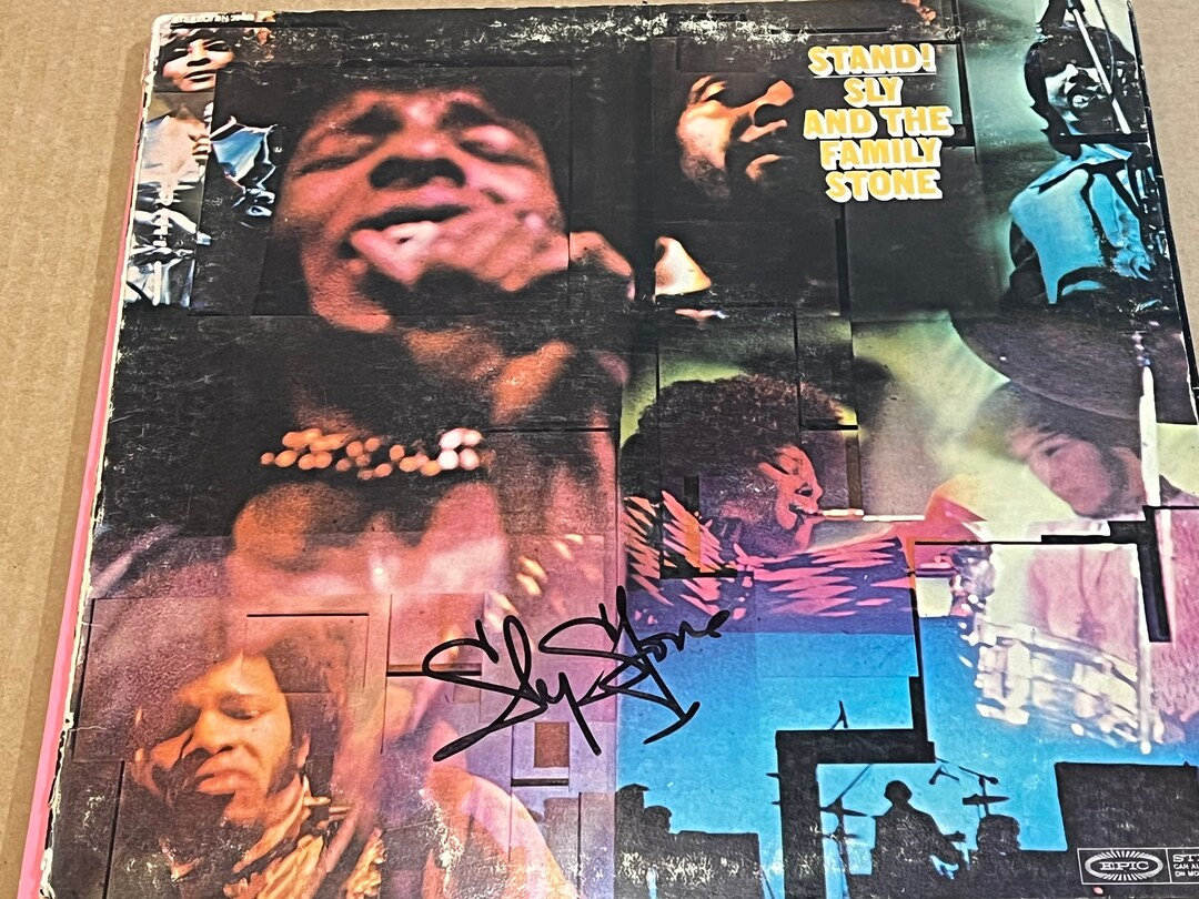 SLY STONE Signed Autographed Vintage Sly & the Family Stone Record ...