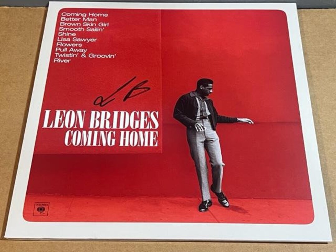 LEON BRIDGES Signed Autographed Coming Home Record Album LP - Etsy