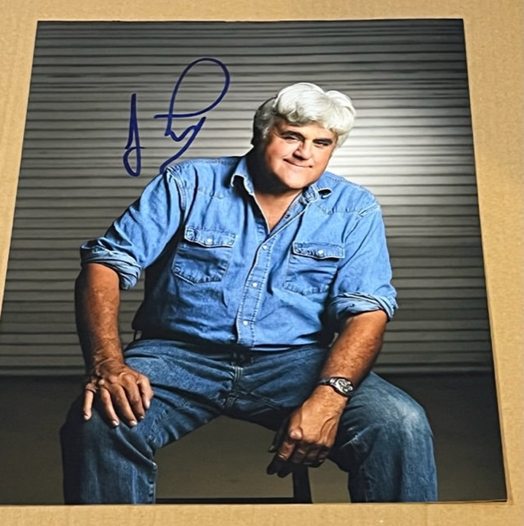 JAY LENO Autographed Signed 11x14 Color Photograph - Etsy