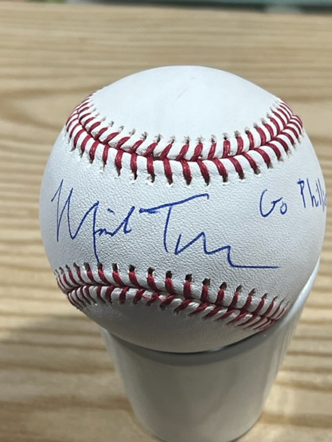 MILES TELLER Signed Autographed Official MLB Baseball Top Gun - Etsy