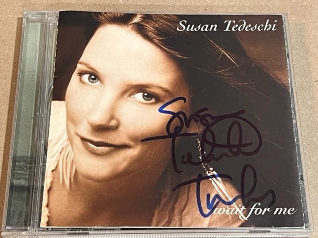 SUSAN TEDESCHI Signed Autographed Wait for Me CD Booklet - Etsy