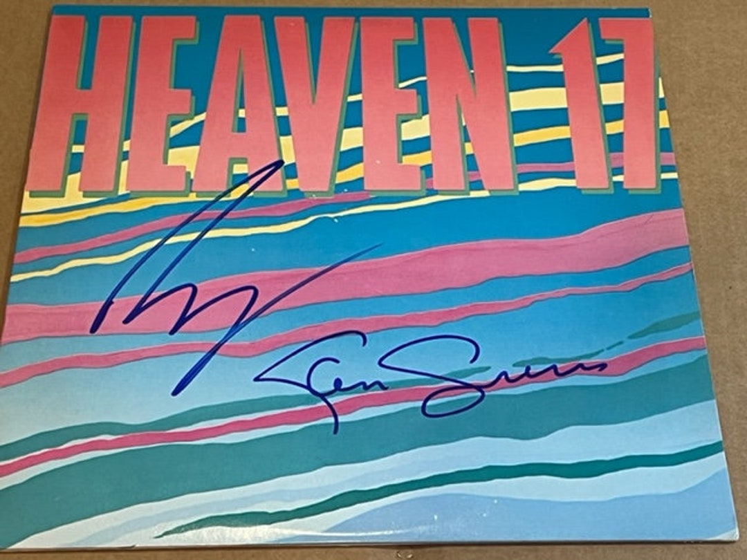 Martyn Ware & Glenn Gregory Signed Autographed HEAVEN 17 Record Album ...