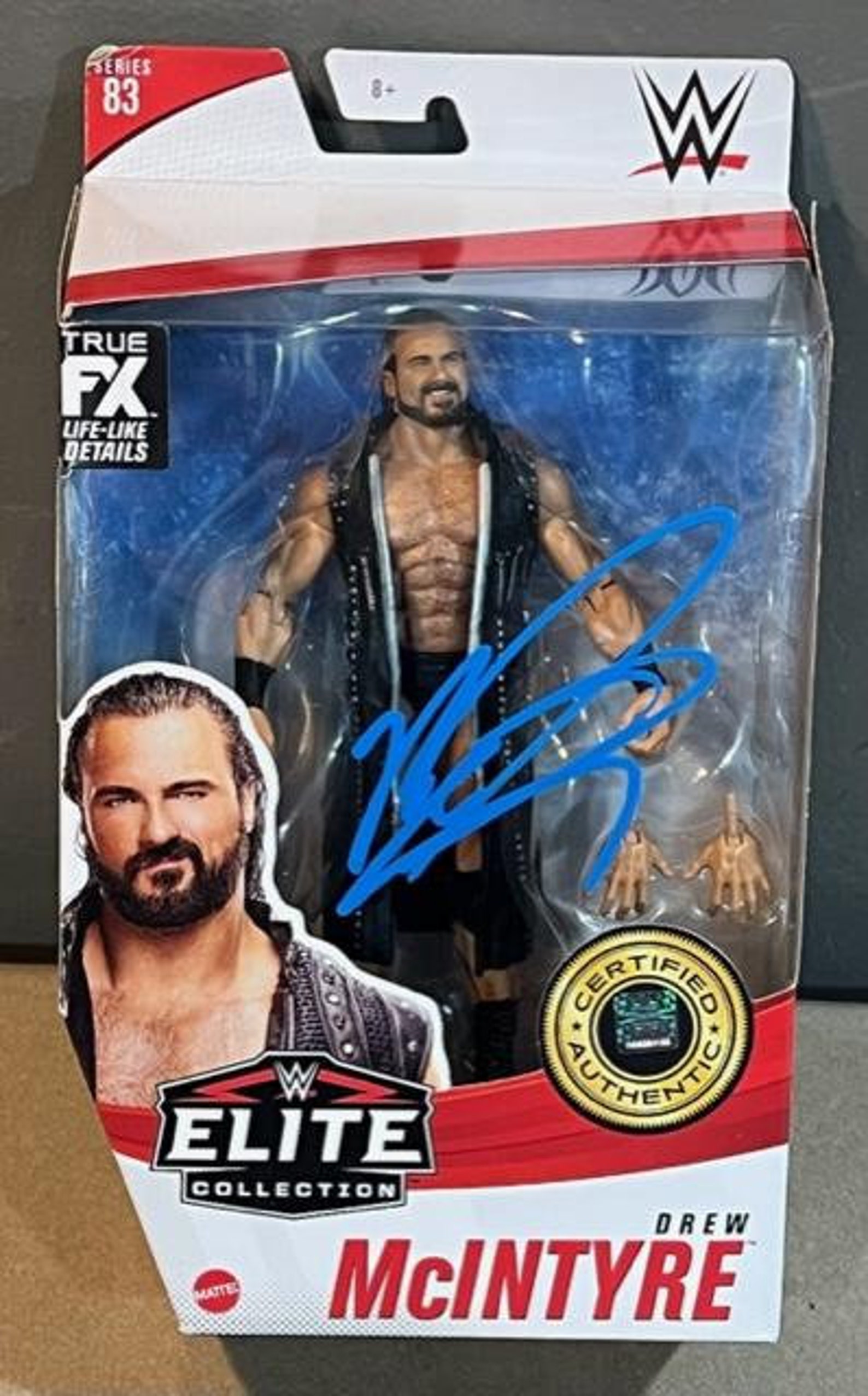 DREW MCINTYRE Signed Autographed WWE Elite Figure - Etsy