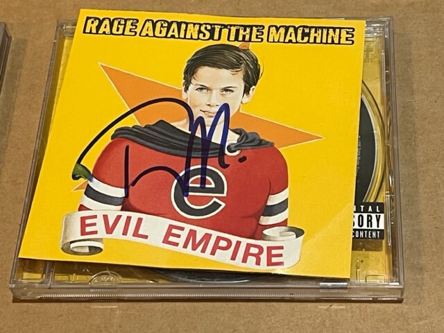 TOM MORELLO Signed Autographed Rage Against the Machine Evil - Etsy