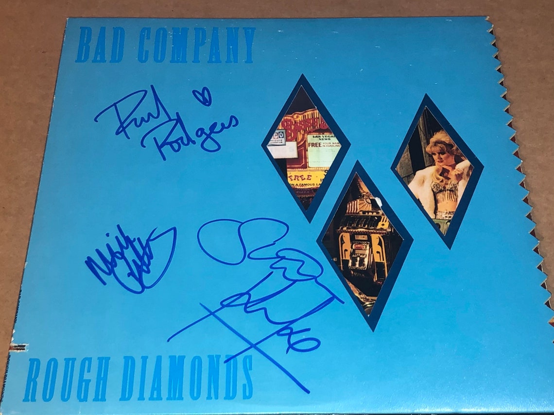 Paul Rodgers Mick Ralphs & Simon Kirke Signed Autographed | Etsy