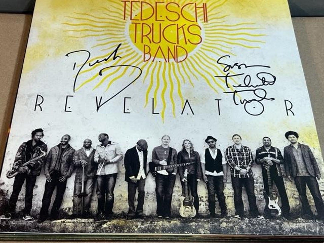 Derek Trucks & Susan Tedeschi Dual Signed TEDESCHI TRUCKS BAND ...