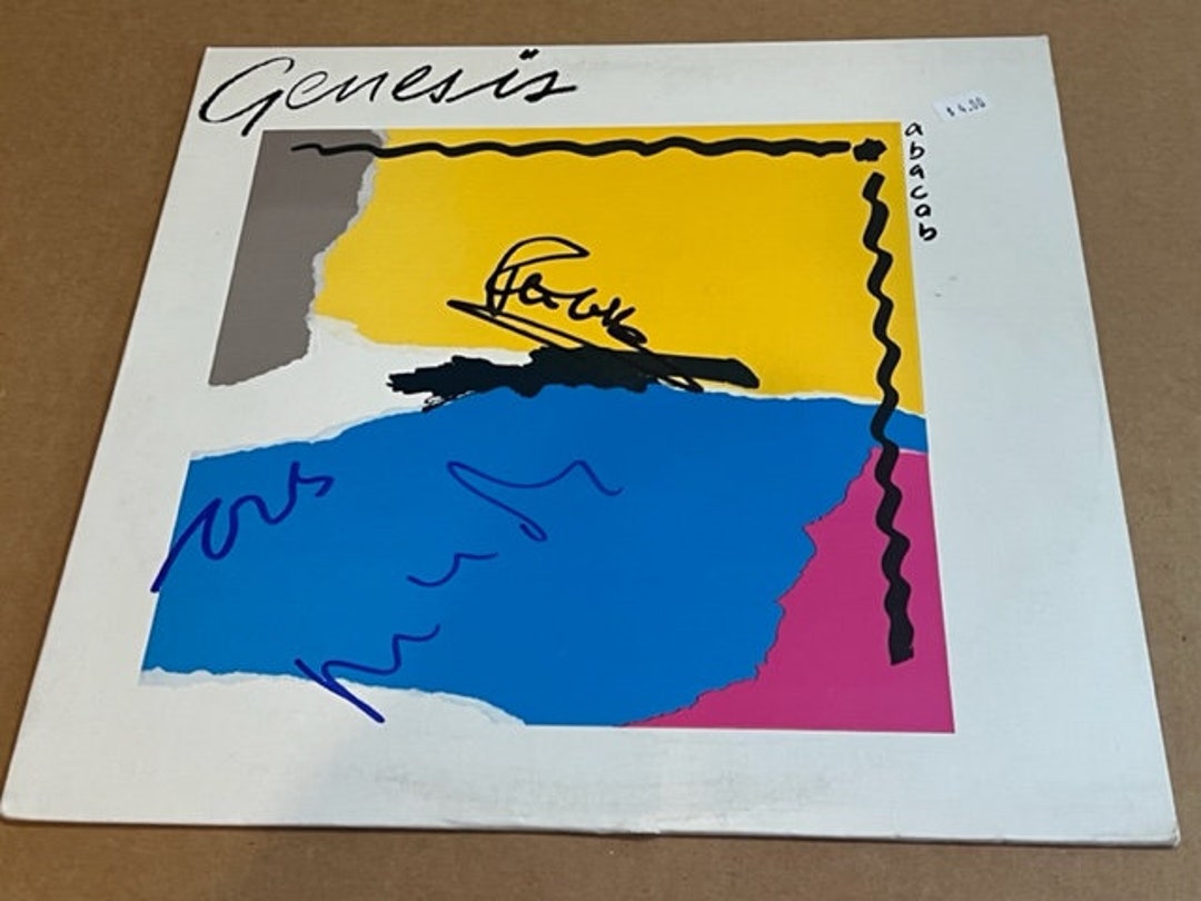 Phil Collins Tony Banks & Mike Rutherford Signed Autographed GENESIS ...