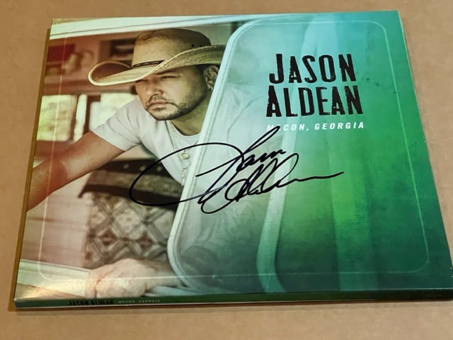 JASON ALDEAN Signed Autographed Macon Georgia Record Album LP - Etsy