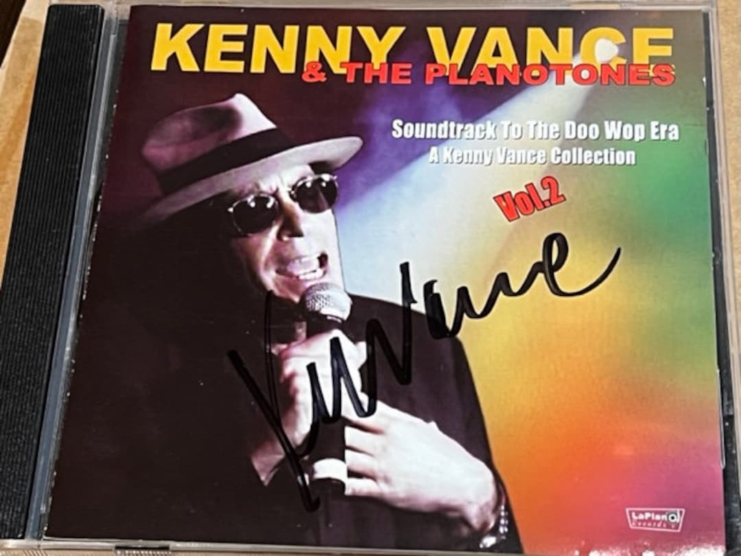 KENNY VANCE Signed Autographed Planotones CD Booklet - Etsy