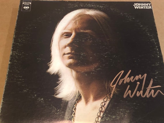 JOHNNY WINTER Signed Autographed Vintage Record Album LP | Etsy