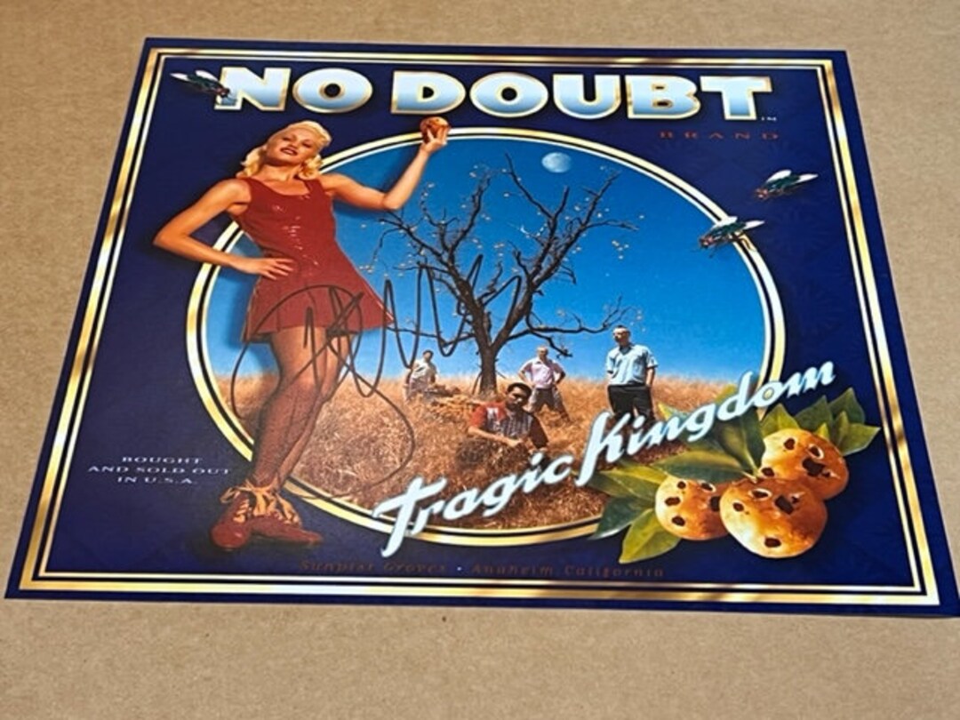 Gwen Stefani Signed Autographed NO DOUBT Tragic Kingdom 12x12 - Etsy