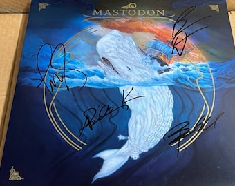 Mastodon FULL BAND Signed Autographed Emperor of Sand Record Album LP ...