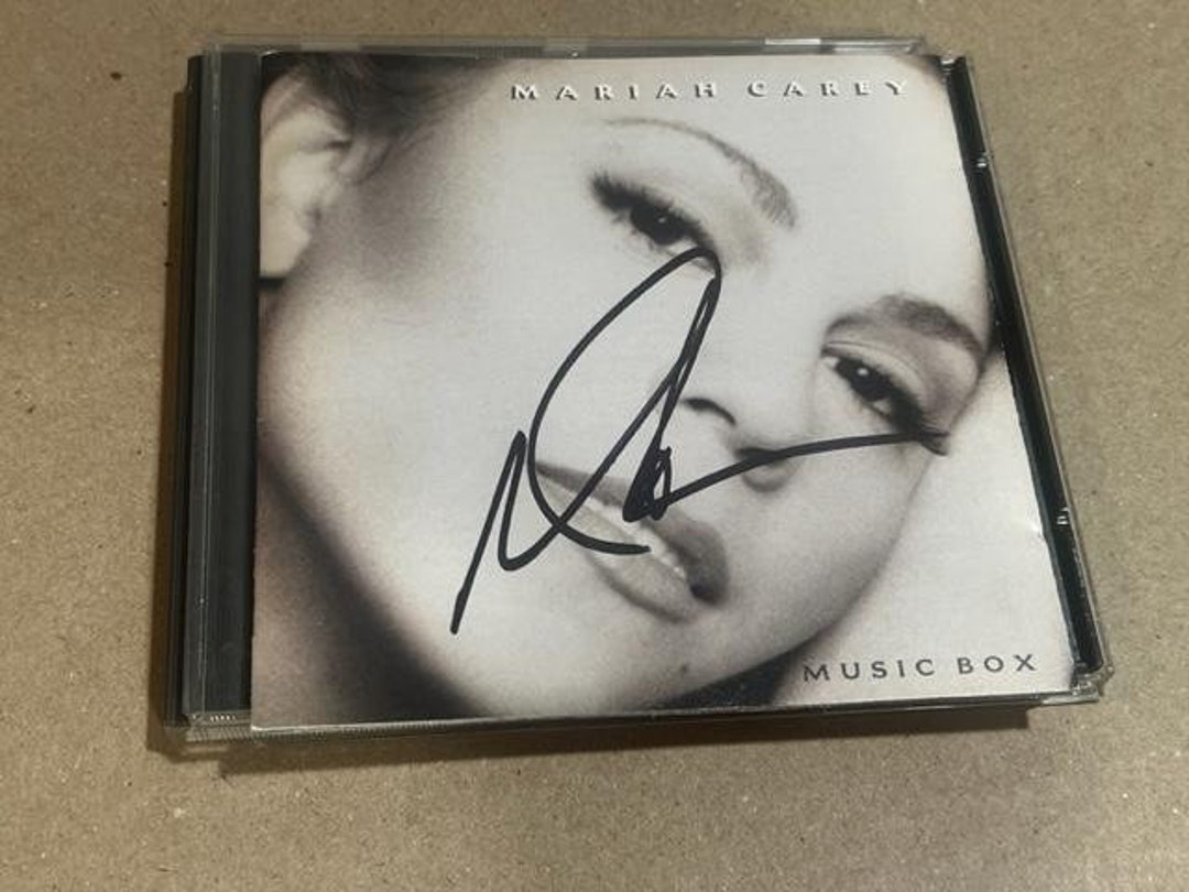 MARIAH CAREY Signed Autographed Music Box CD Booklet - Etsy