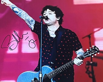 Billie Joe Mike & Tre Cool Signed Autographed GREEN DAY Greatest Hits ...