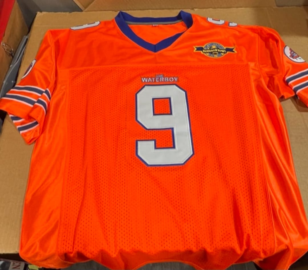 ADAM SANDLER Signed Autographed WATERBOY Bobby Boucher Jersey - Etsy