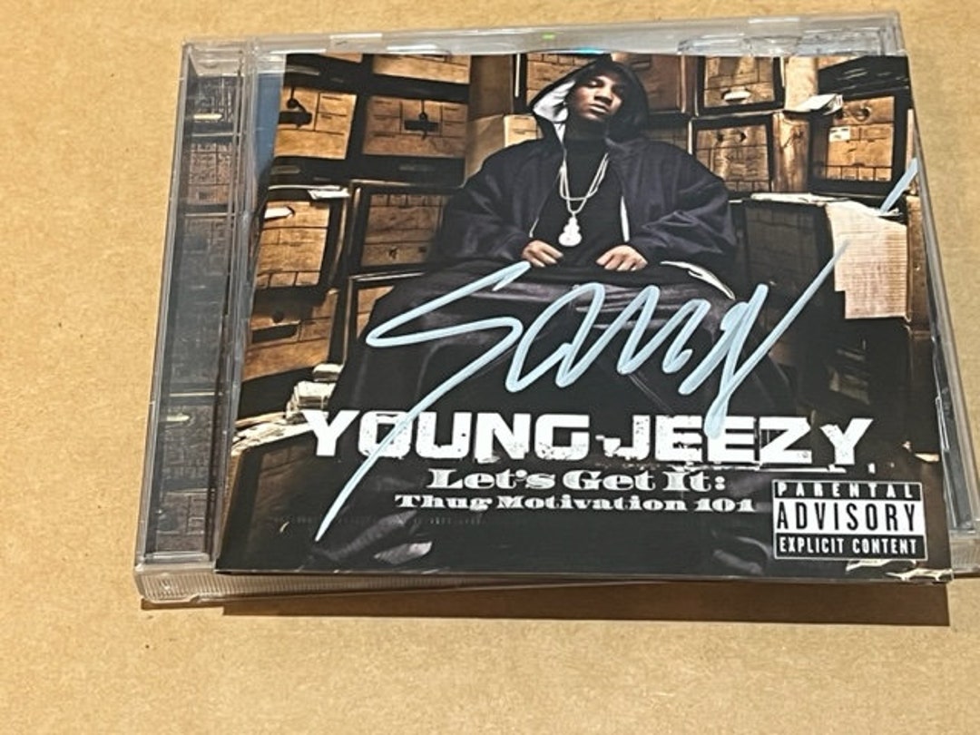 YOUNG JEEZY Signed Autographed Let's Get It CD Booklet - Etsy