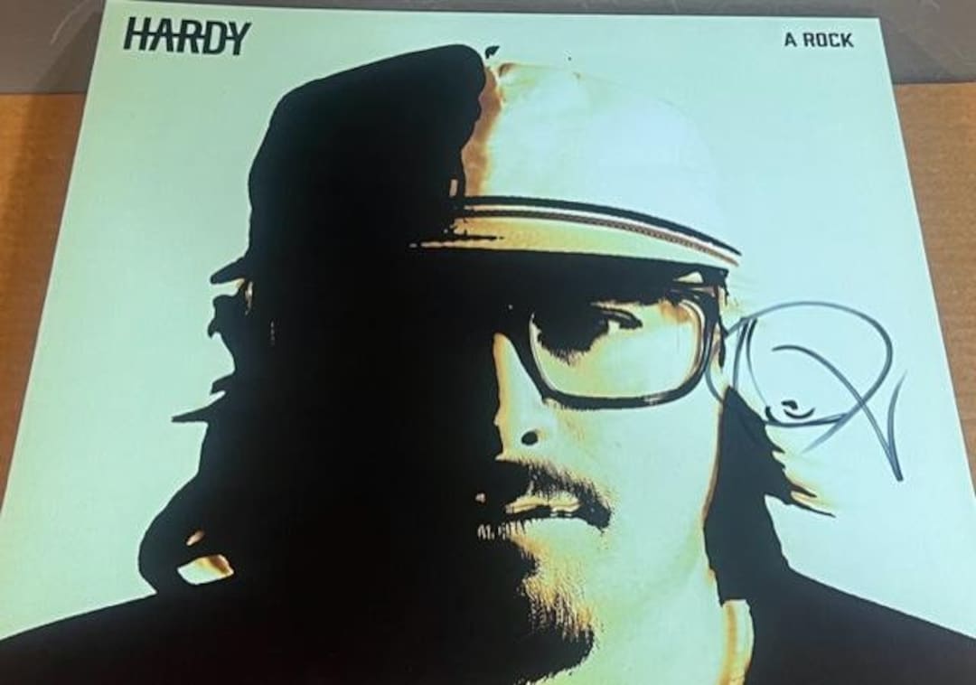 HARDY Signed Autographed A Rock Record Album LP - Etsy