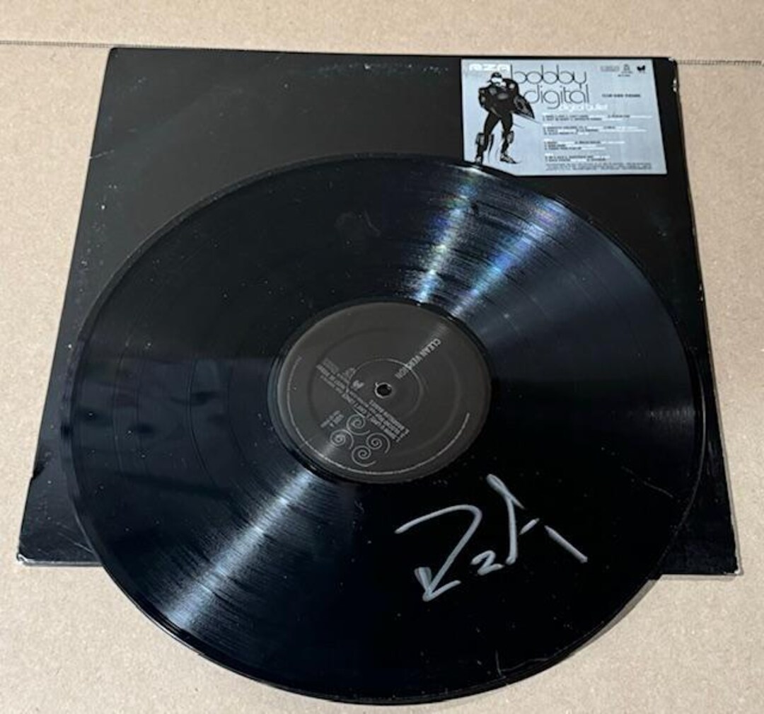 RZA Signed Autographed Bobby Digital Record Album LP - Etsy