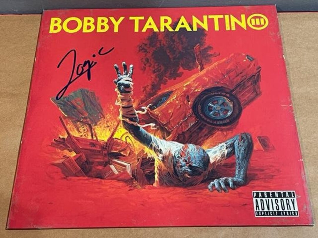 LOGIC Signed Autographed Bobby Tarantino Record Album LP - Etsy
