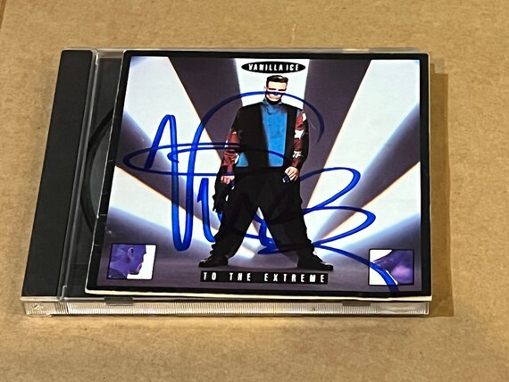 VANILLA ICE Signed Autographed to the Extreme CD Jacket - Etsy