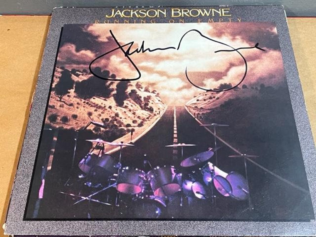 JACKSON BROWNE Signed Autographed Vintage Running on Empty Record Album ...