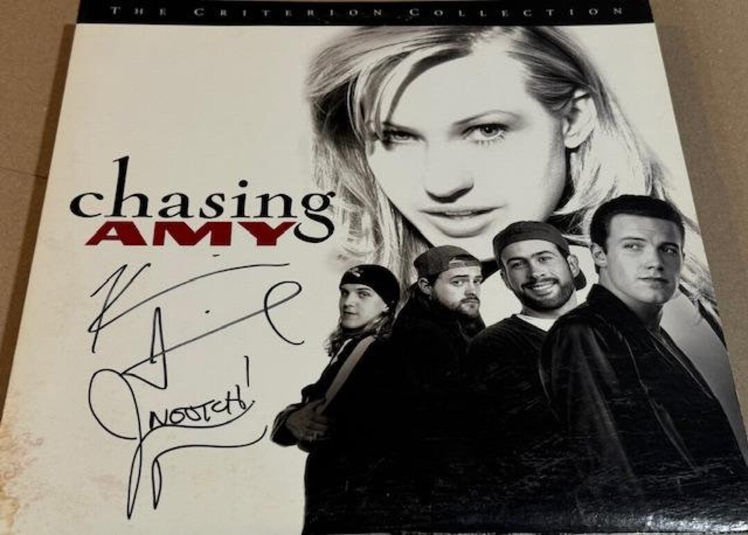 Kevin Smith & Jason Mewes Dual Signed Autographed CHASING AMY Laser Disc - Etsy