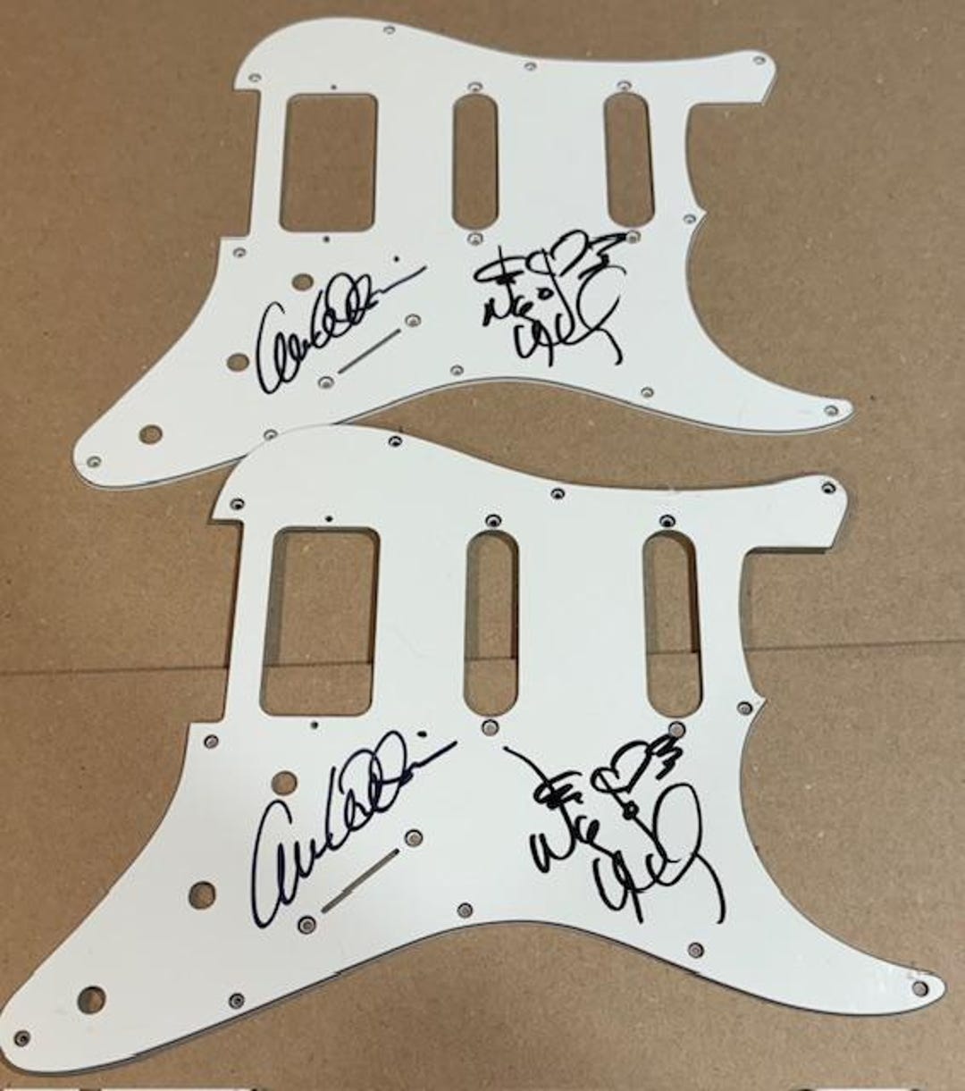 Ann & Nancy Wilson HEART Dual Signed Autographed Fender Stratocaster ...