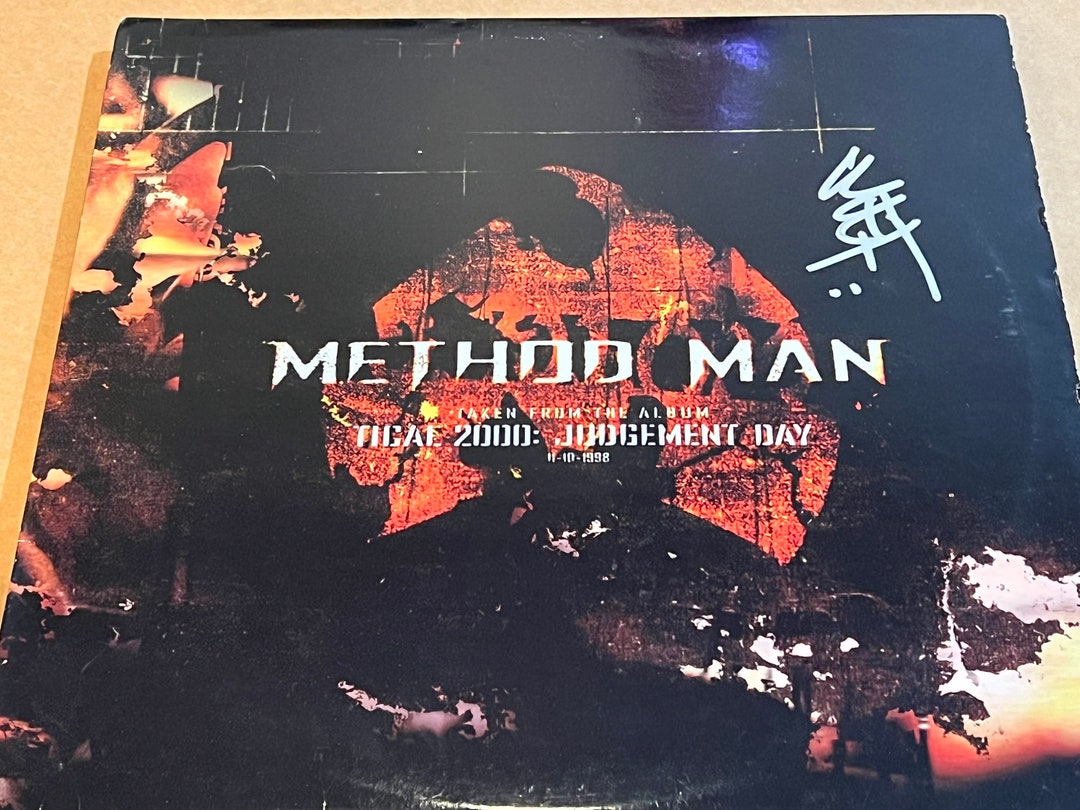 METHOD MAN Signed Autographed Vintage Tical:2000 Judgement Day - Etsy