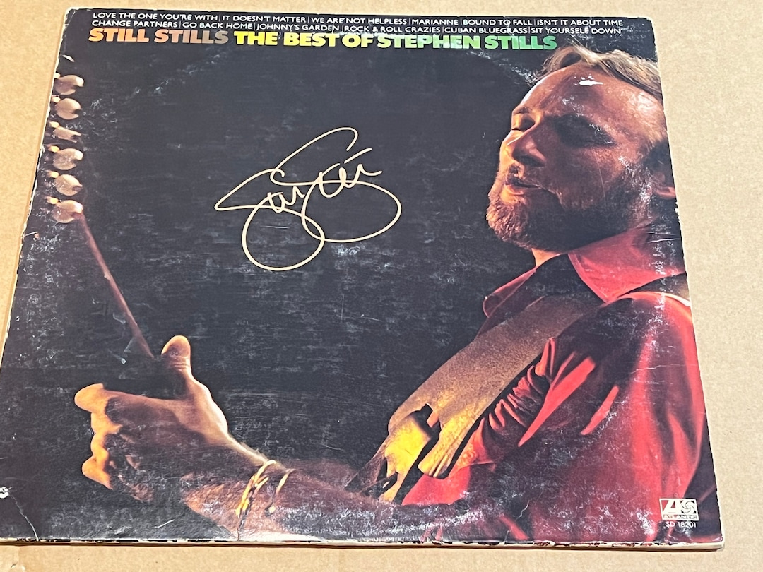 STEPHEN STILLS Signed Autographed Vintage Best of Album LP. - Etsy