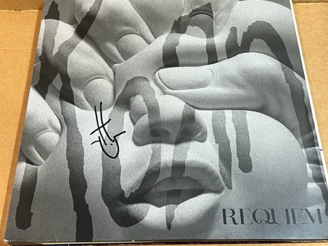 JONATHAN DAVIS Signed Autographed KORN Requiem Record Album Lp - Etsy