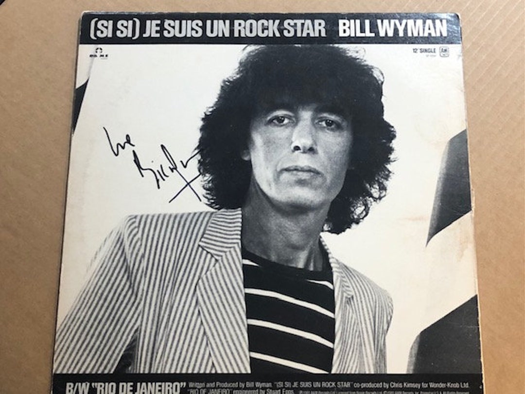 BILL WYMAN Signed Autographed Vintage Record Album LP Rolling Stones - Etsy