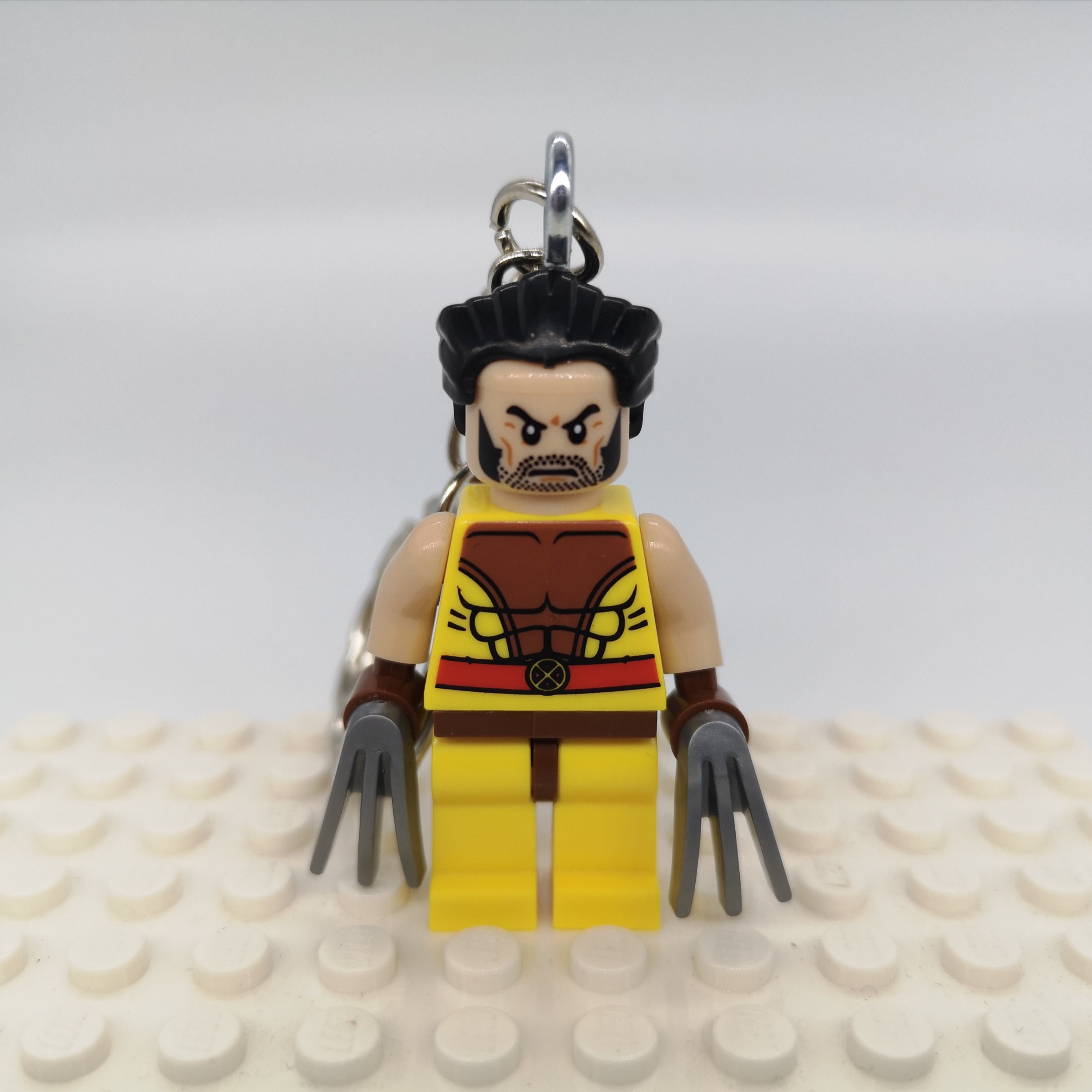 Wolverine Minifigure Keyring Keychain X-Men Geek Nerd Gift | Etsy