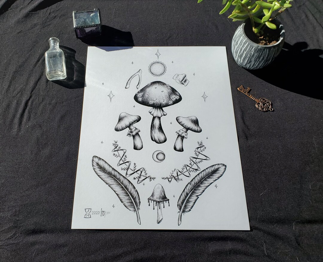 Witching Hour Art Print - Etsy