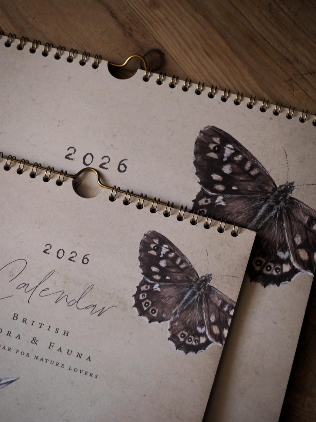 2026 Luxury British Flora & Fauna Calendar With Nature Journal - Etsy