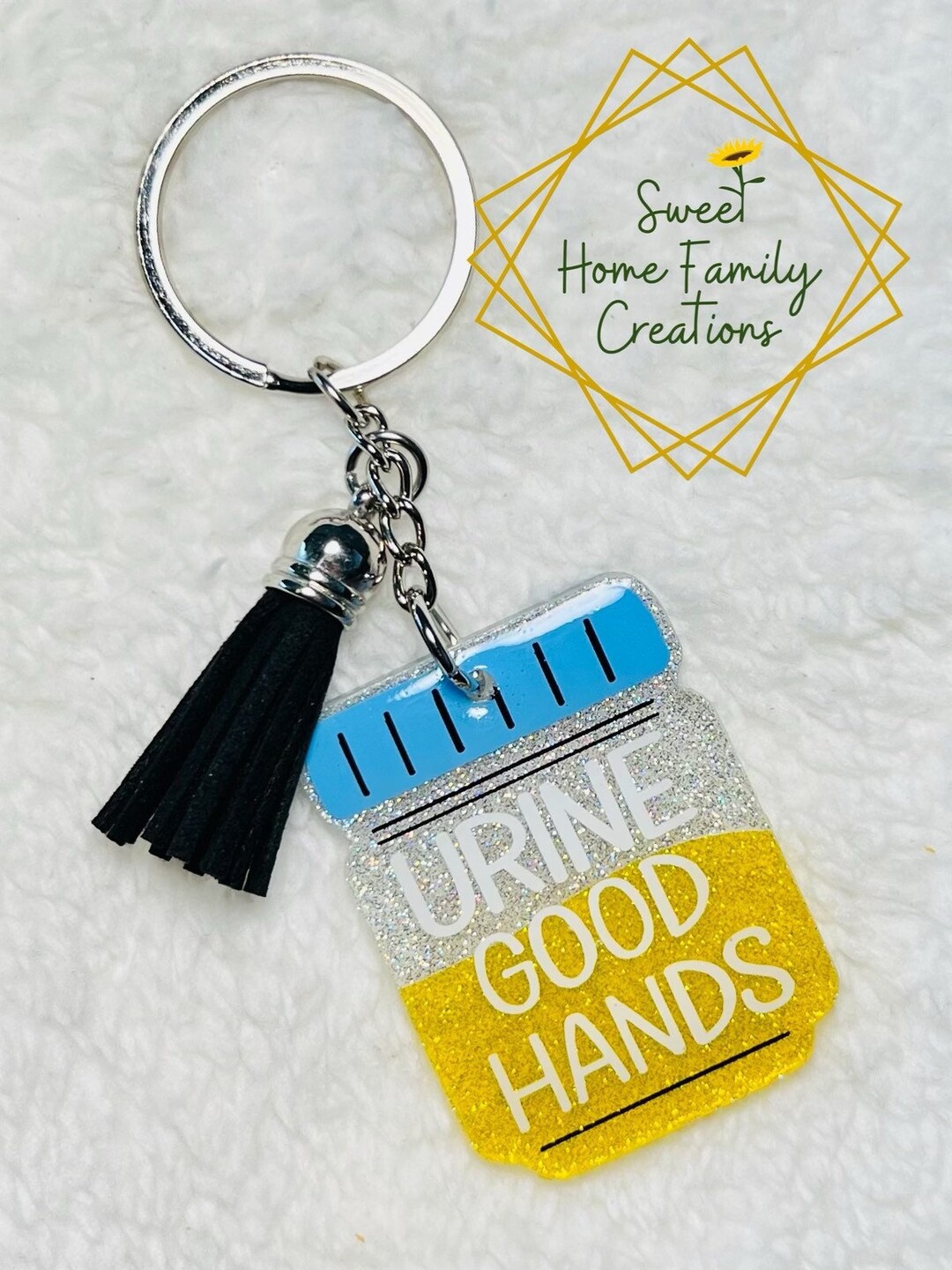 Urine Good Handsurologyhumoracrylic Keychainnursemedical - Etsy