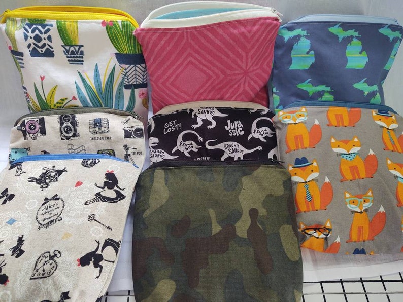 Reusable Snack/sandwich Bag - Etsy