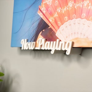 Now Playing Wall Display | Record Album Shelf | Vinyl Record Now ...