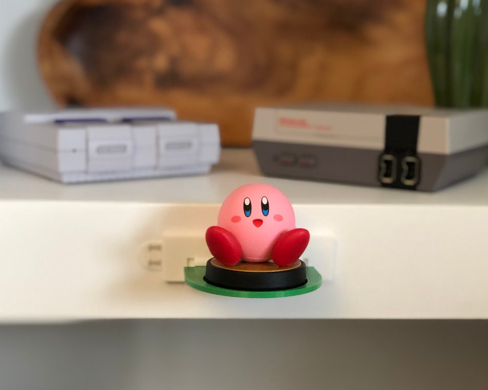 4 PACK - Wall Amiibo Display Stand - Removable! - Wall Mount - Etsy
