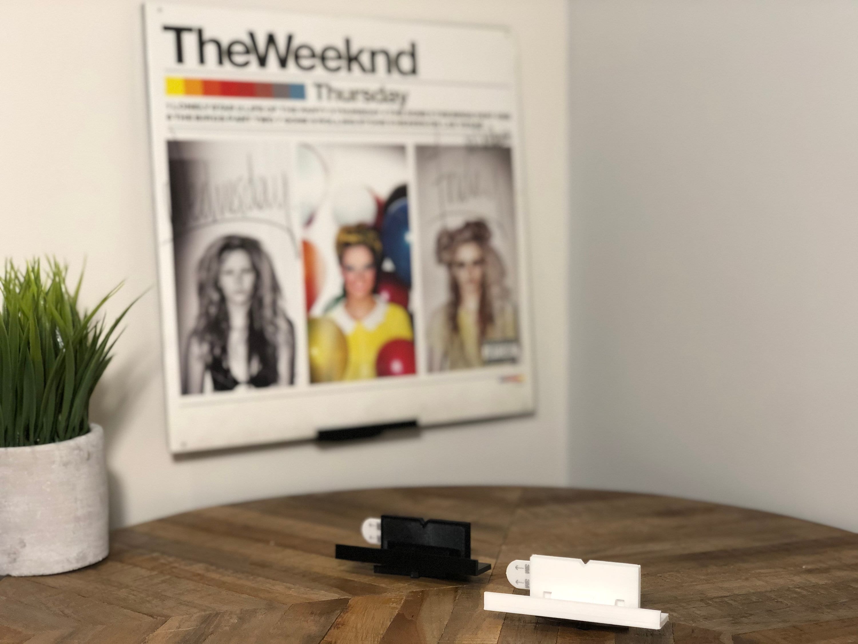 4 Pack Record Album Wall Display Mounts Vinyl Stands - Etsy