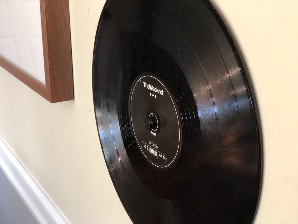 10 Pack - 12" Vinyl Wall Mount Record Display - Removable! - Etsy