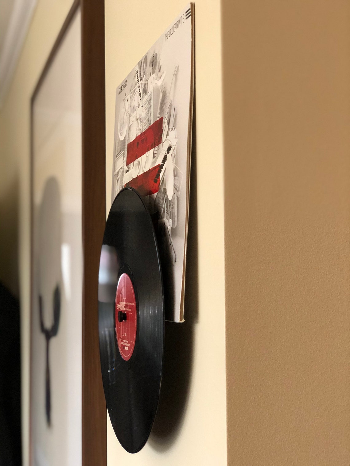 Record Album Wall Display Mounts Fully Removable - Etsy