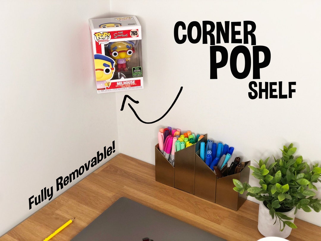 Corner POP Display Stand | Corner Shelf | Funko POP Corner Mount - Etsy