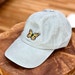 Butterfly Cap Embroidered Monarch Hat Baseball Cap With - Etsy